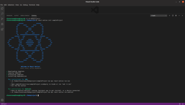 Getting Started with a React Native Application Tutorial